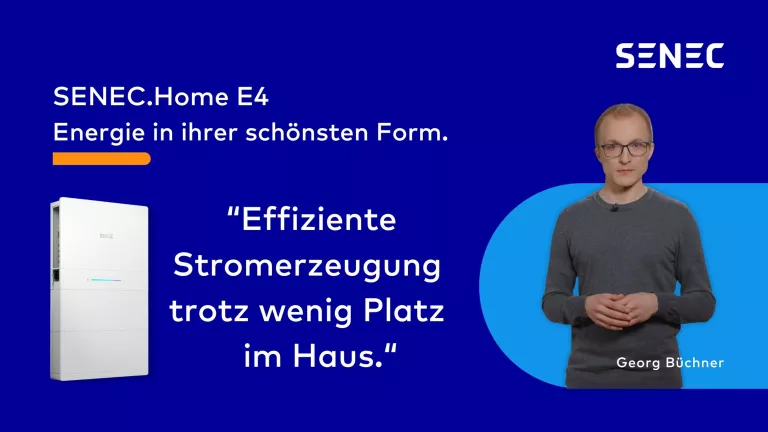 SENEC.Home E4: Effizienz trifft auf Eleganz | SENEC